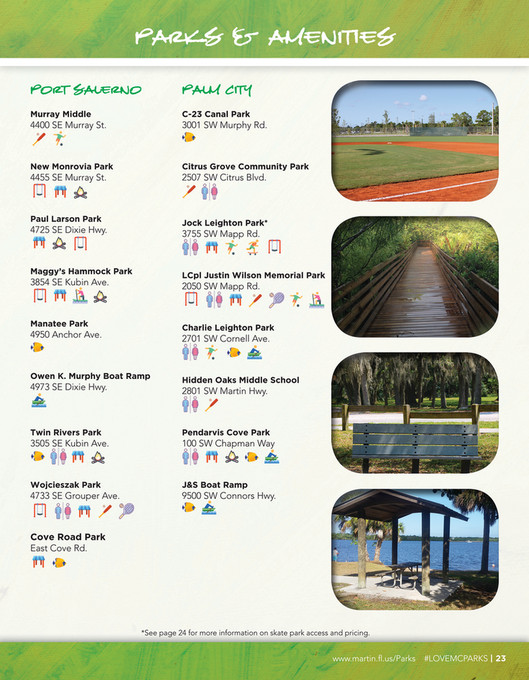 Martin County Parks & Recreation - Martin County Parks and Recreation ...
