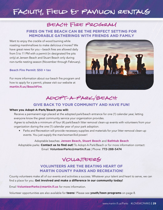 Martin County Parks & Recreation - Martin County Parks and Recreation ...