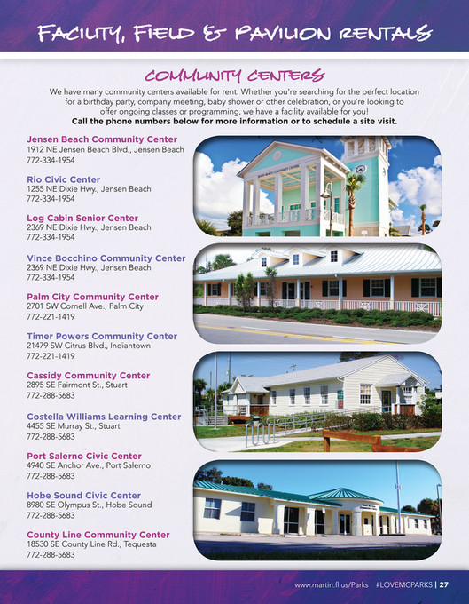 Martin County Parks & Recreation - Martin County Parks and Recreation ...