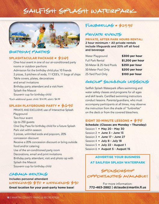 Martin County Parks & Recreation - Martin County Parks and Recreation ...