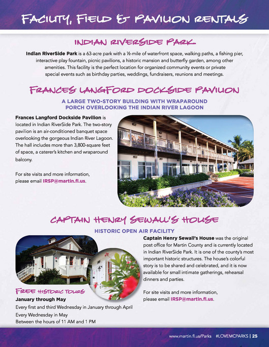 Martin County Parks & Recreation - Martin County Parks and Recreation ...