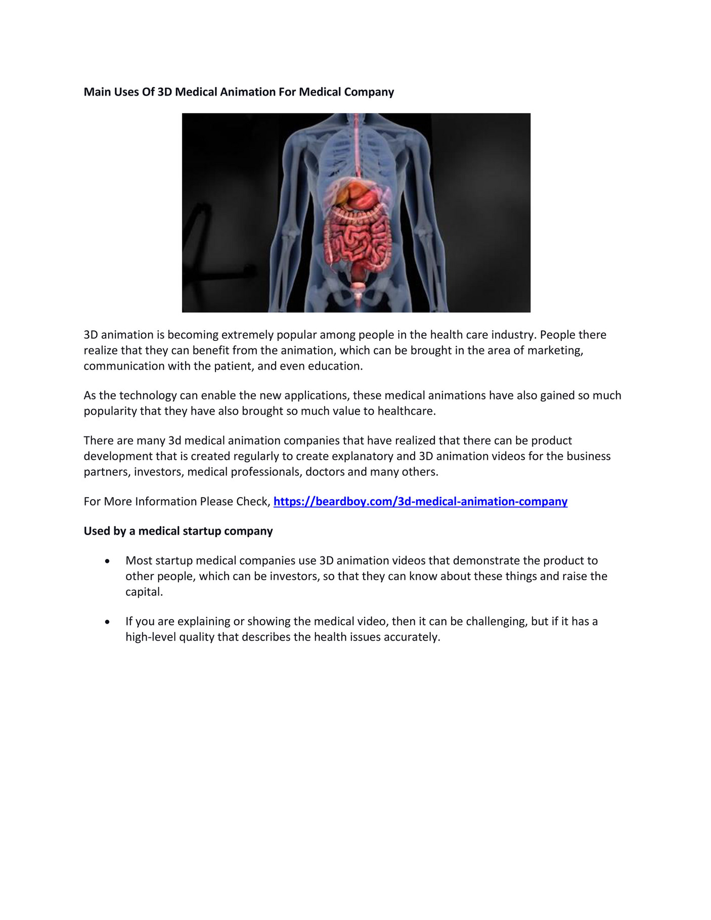 My publications - Main-Uses-Of-3D-Medical-Animation-For-Medical-Company ...