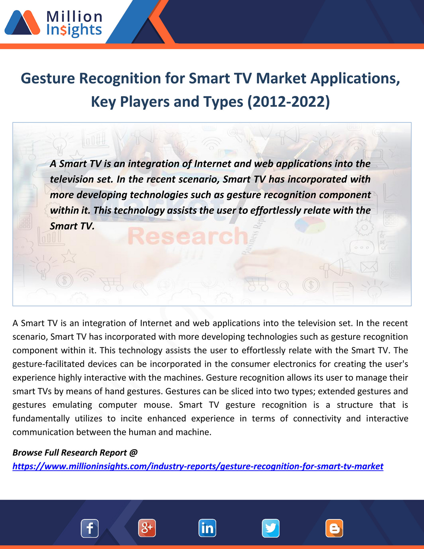 Million Insight - Gesture Recognition for Smart TV Market Applications ...