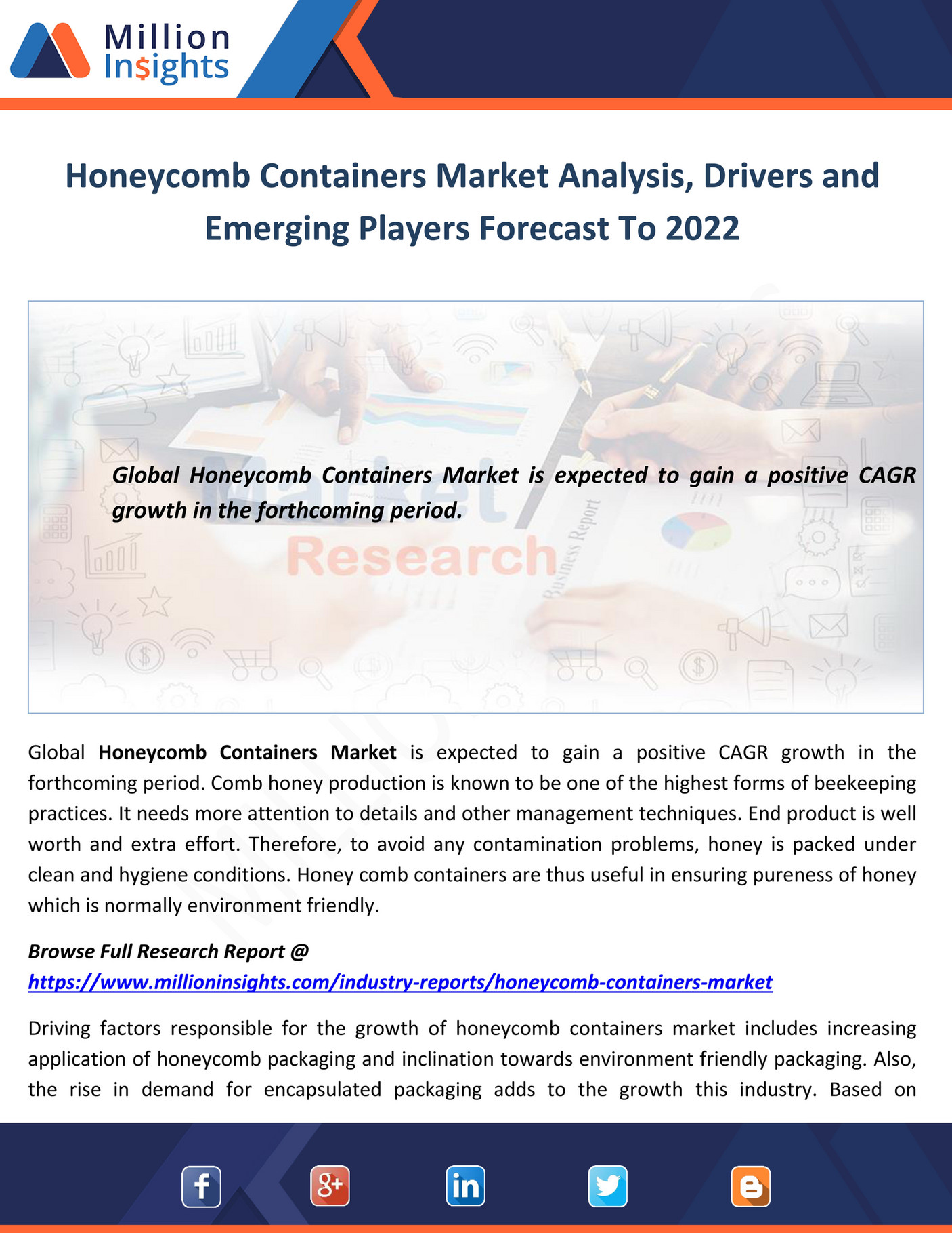 Million Insight - Honeycomb Containers Market Analysis, Drivers and ...
