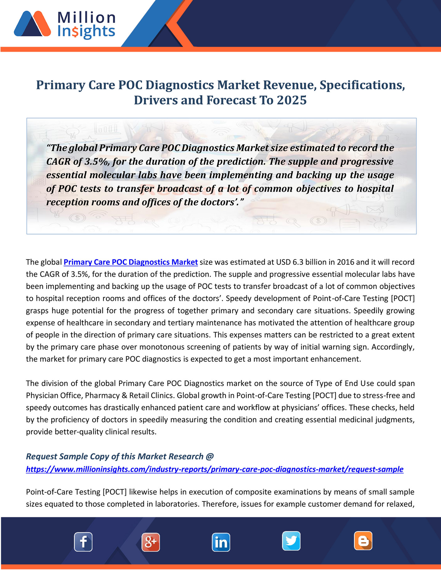 Million Insight - Primary Care POC Diagnostics Market Revenue ...