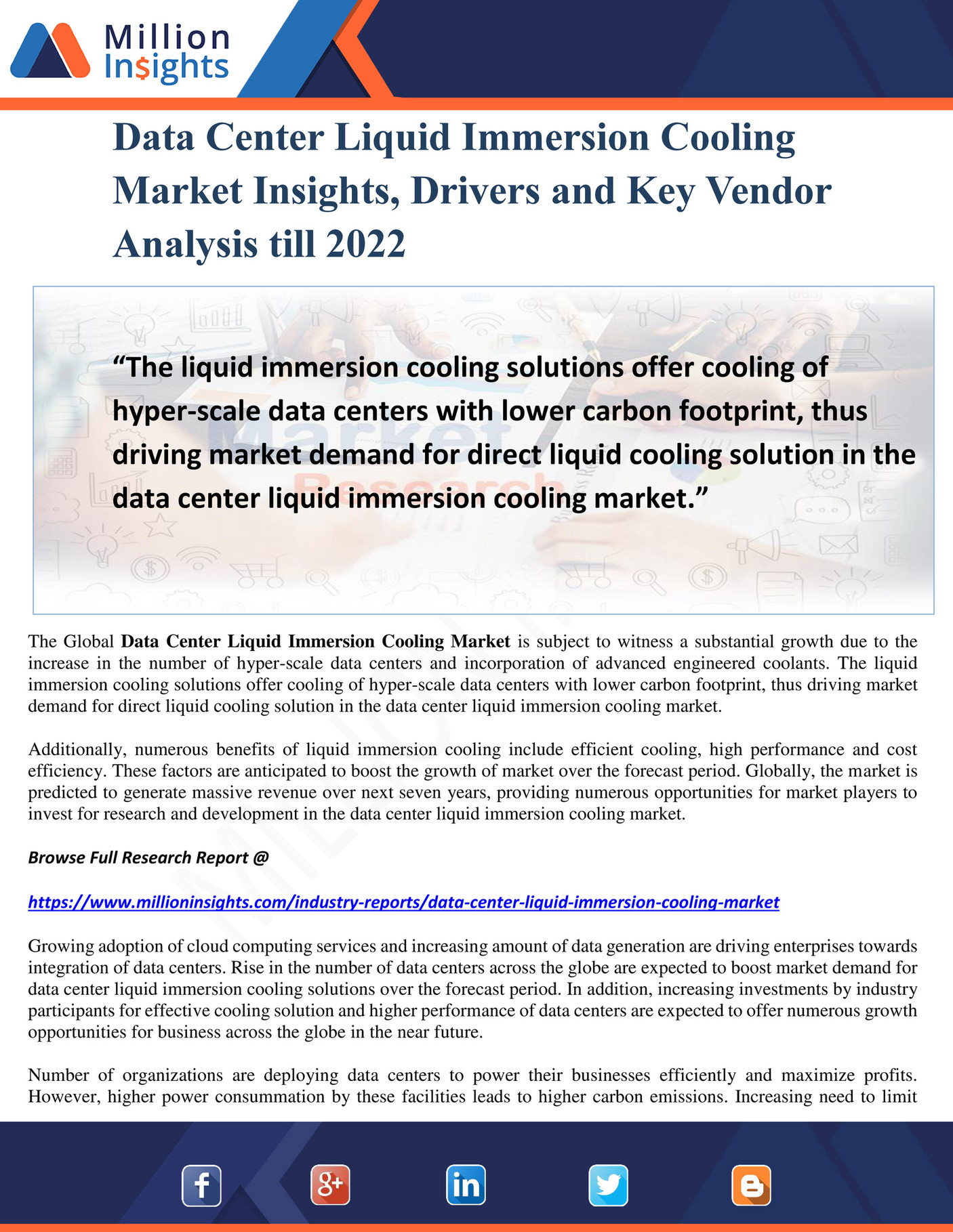 Million Insights - Data Center Liquid Immersion Cooling Market Insights ... Million Insights - Data Center Liquid Immersion Cooling Market Insights ...