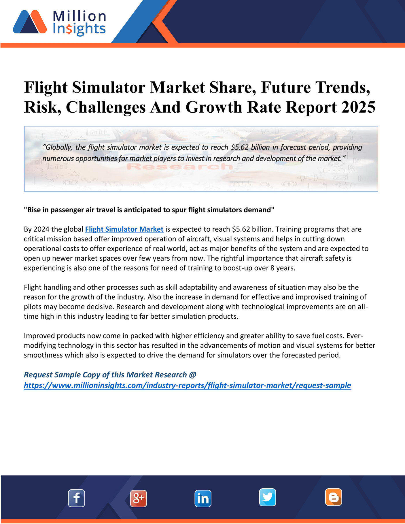 Market Hub - Flight Simulator Market Report 2025 Analysis By ...