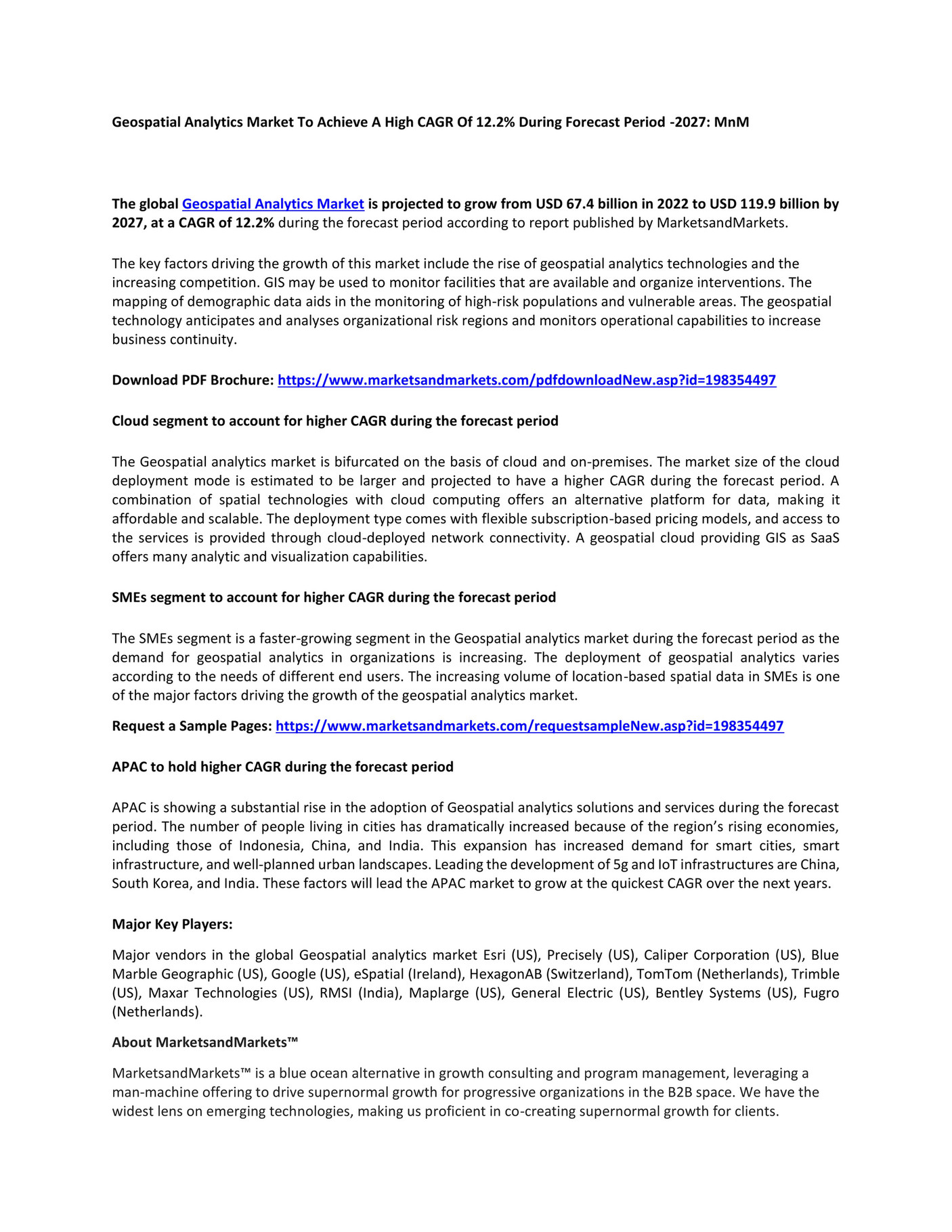 Market Hub - Geospatial Analytics Market Share, Revenue, Drivers ... Market Hub - Geospatial Analytics Market Share, Revenue, Drivers ...