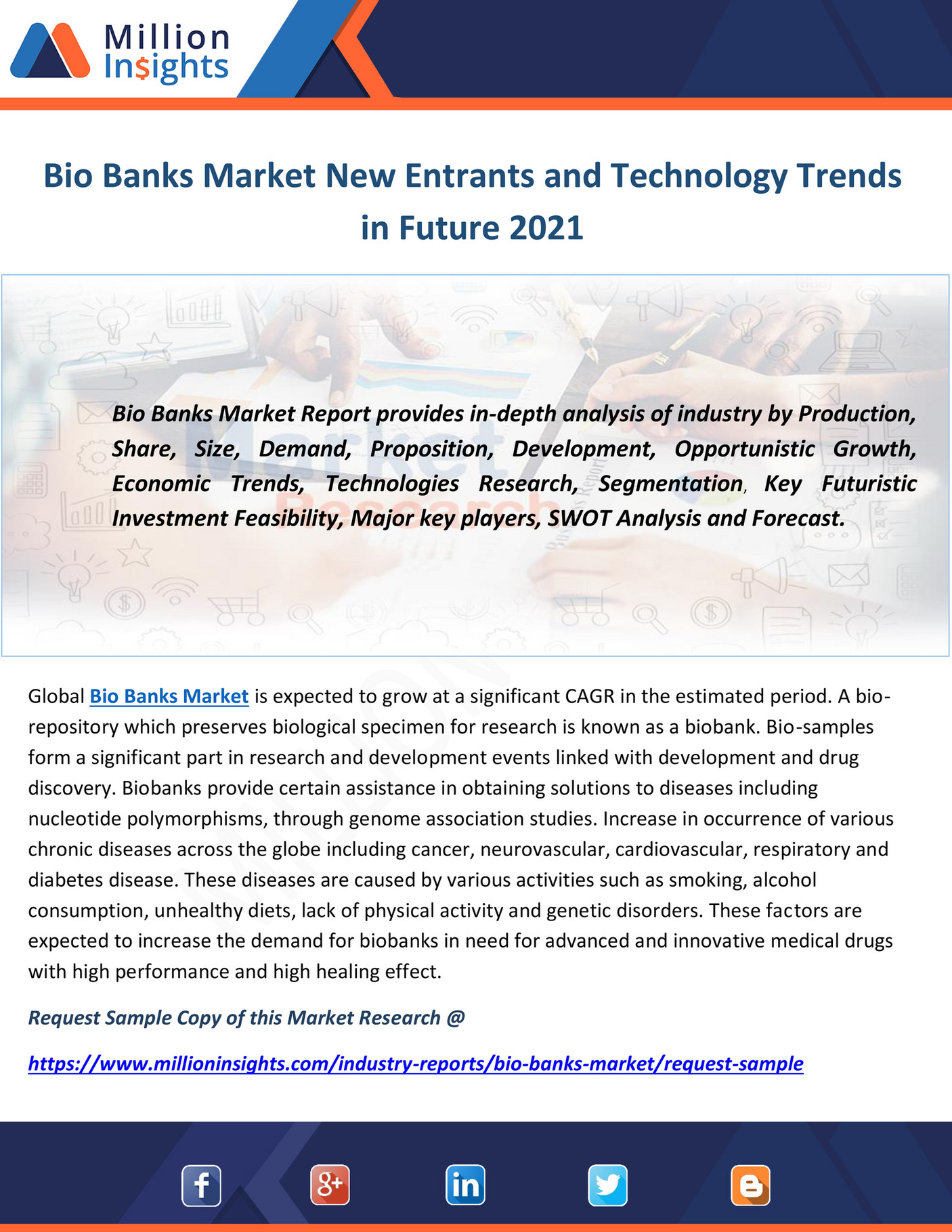 Million Insights - Bio Banks Market New Entrants and Technology Trends ...