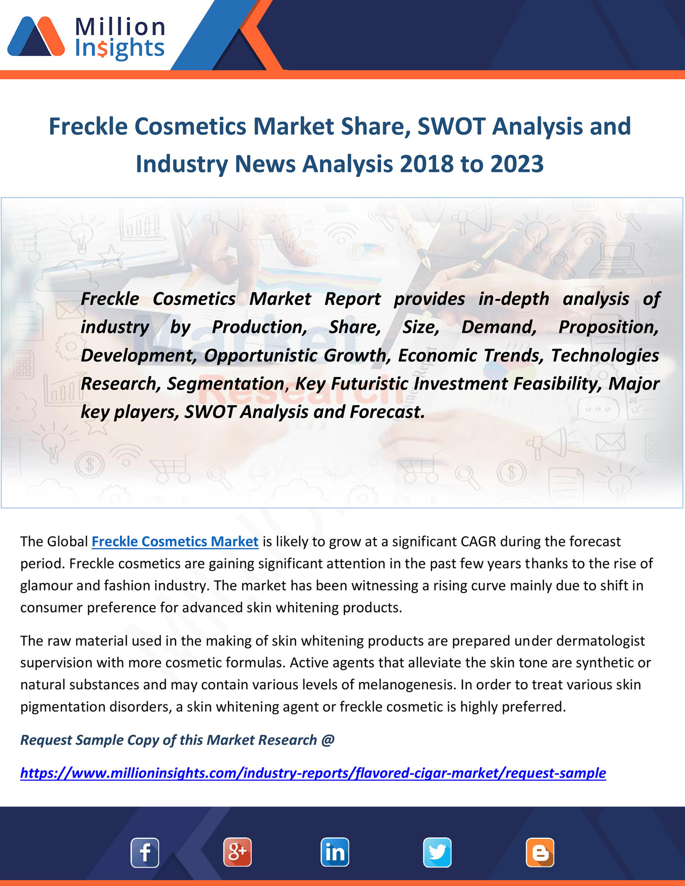 Million Insights - Freckle Cosmetics Market Share, SWOT Analysis and ...