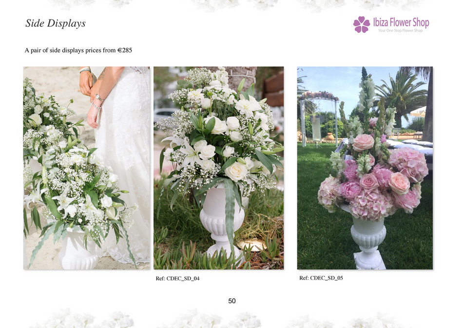 ibiza wedding shop - ibiza flower shop catalogue - Page 50 - Created ...