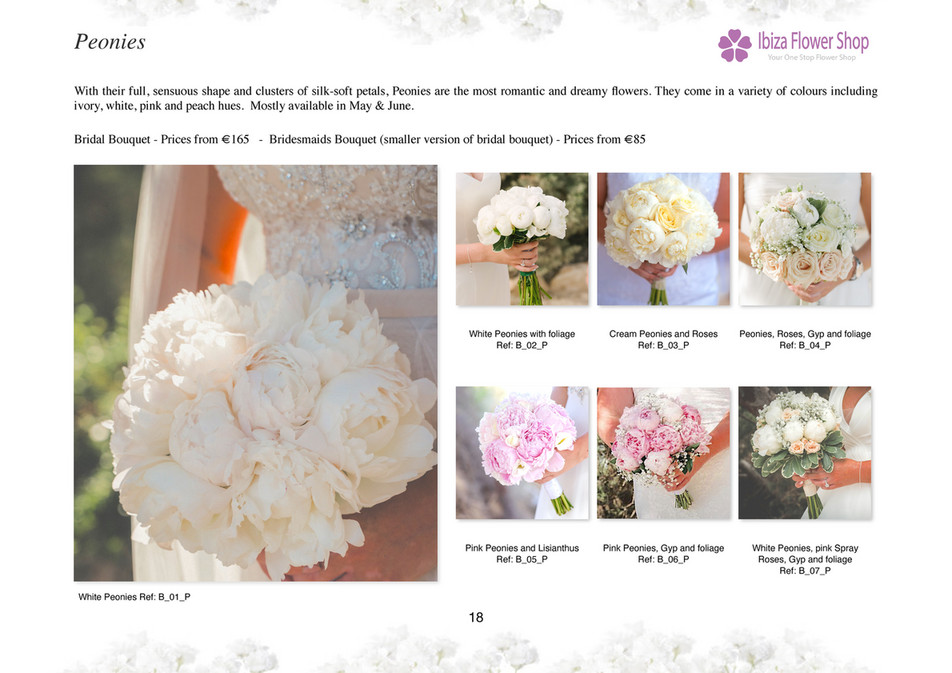 ibiza wedding shop - ibiza flower shop catalogue - Page 18 - Created ...