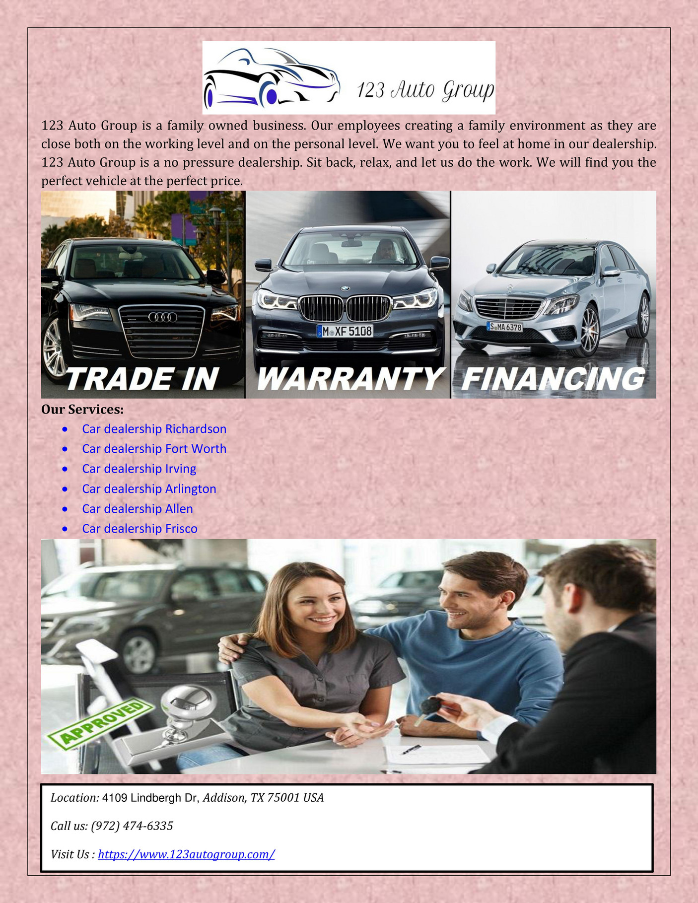 My publications - 123 Auto Group Used Cars in Addison - Page 1 ...