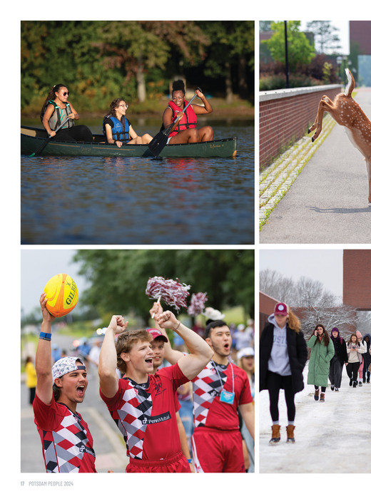 SUNY Potsdam - Potsdam People 2024 - Page 18-19 - Created with Publitas.com