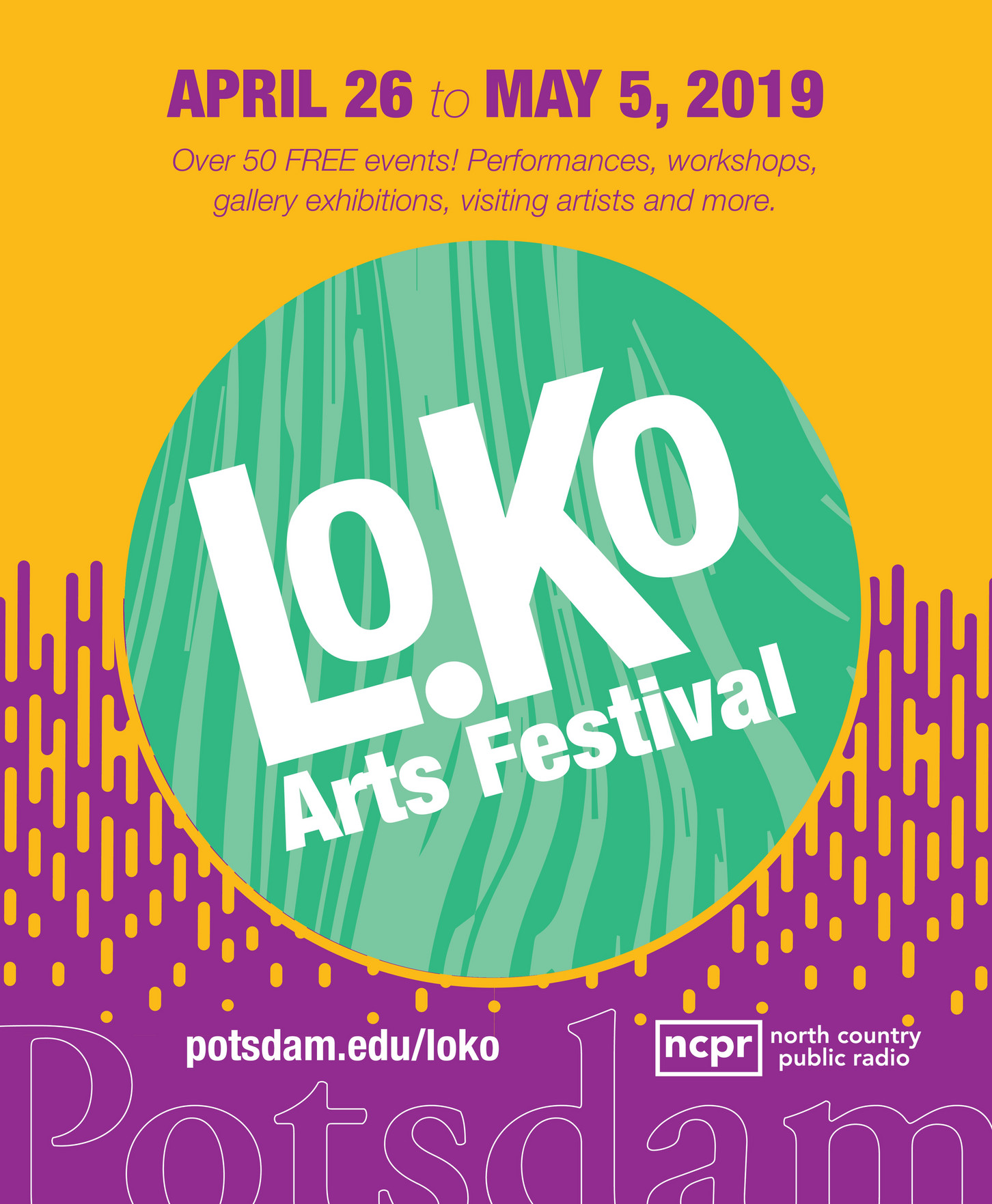 SUNY Potsdam - LoKo Arts Festival Brochure - Page 2-3 - Created with ...