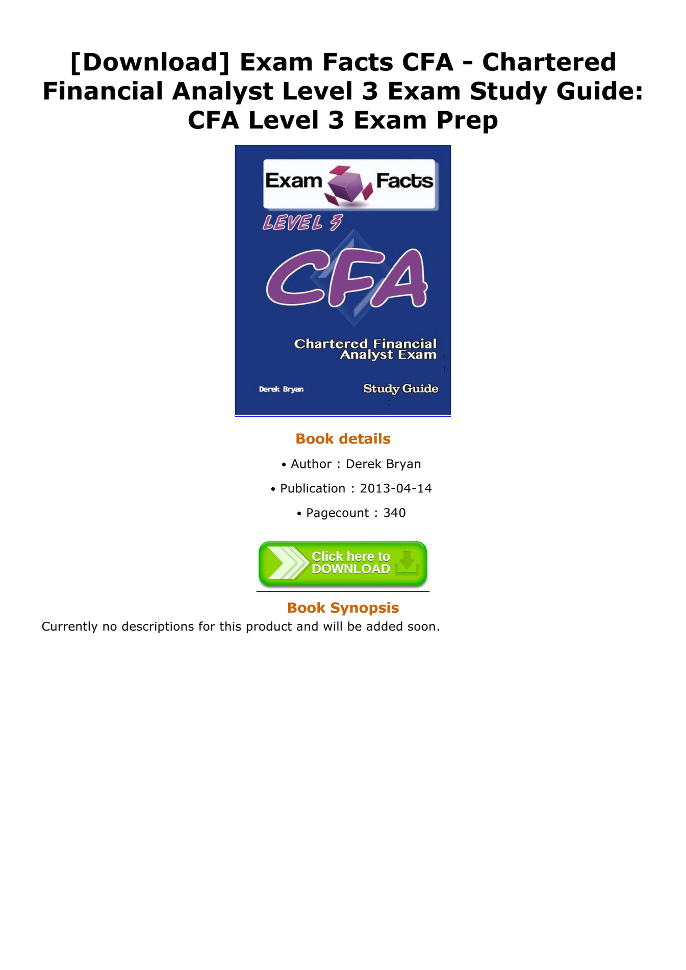 axelson - Download Exam Facts CFA Chartered Financial Analyst Level 3 ... axelson - Download Exam Facts CFA Chartered Financial Analyst Level 3 ...