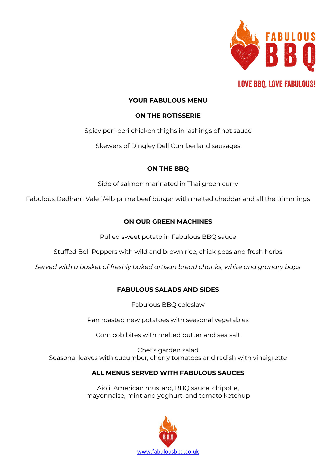 Phelan Construction Limited - Fabulous BBQ Menu - Page 1 - Created with ...
