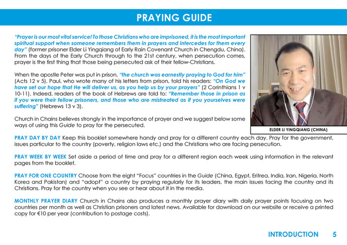 Church in Chains - Church in Chains Global Guide 4th Edition - Page 4-5 ...