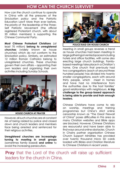 Church in Chains - Church in Chains Summer 2024 Magazine - Page 4-5 ...