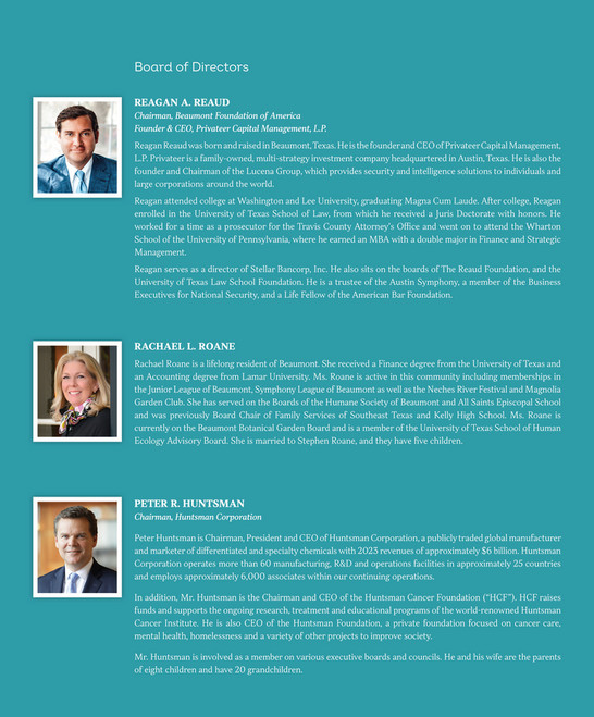 Beaumont Foundation - BFA 2024 AR (5) - Page 2-3 - Created with ...