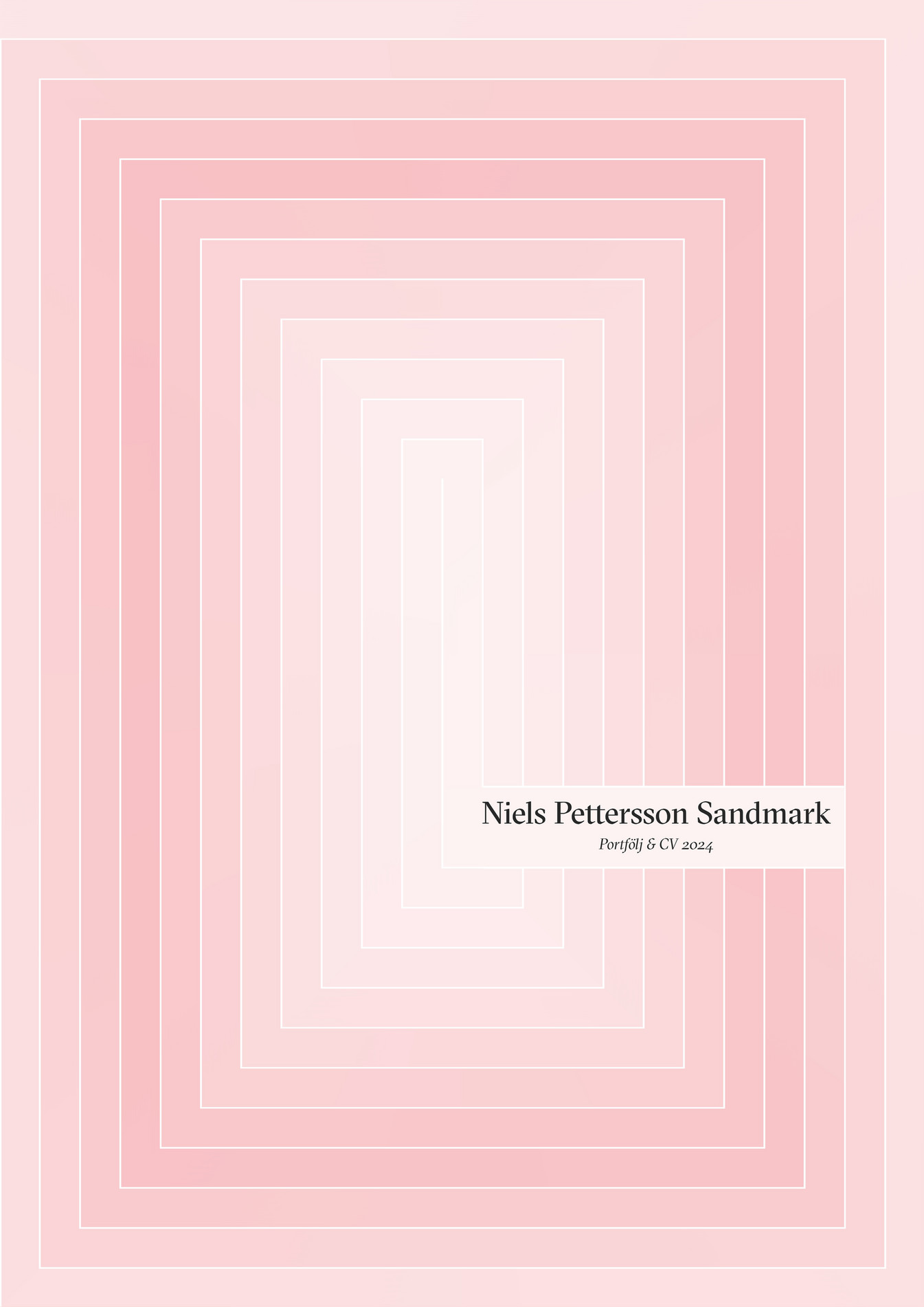 Niels Pettersson Sandmark - Niels Pettersson Sandmark _Portfölj 2024_Digital Pages - Page 1 ...