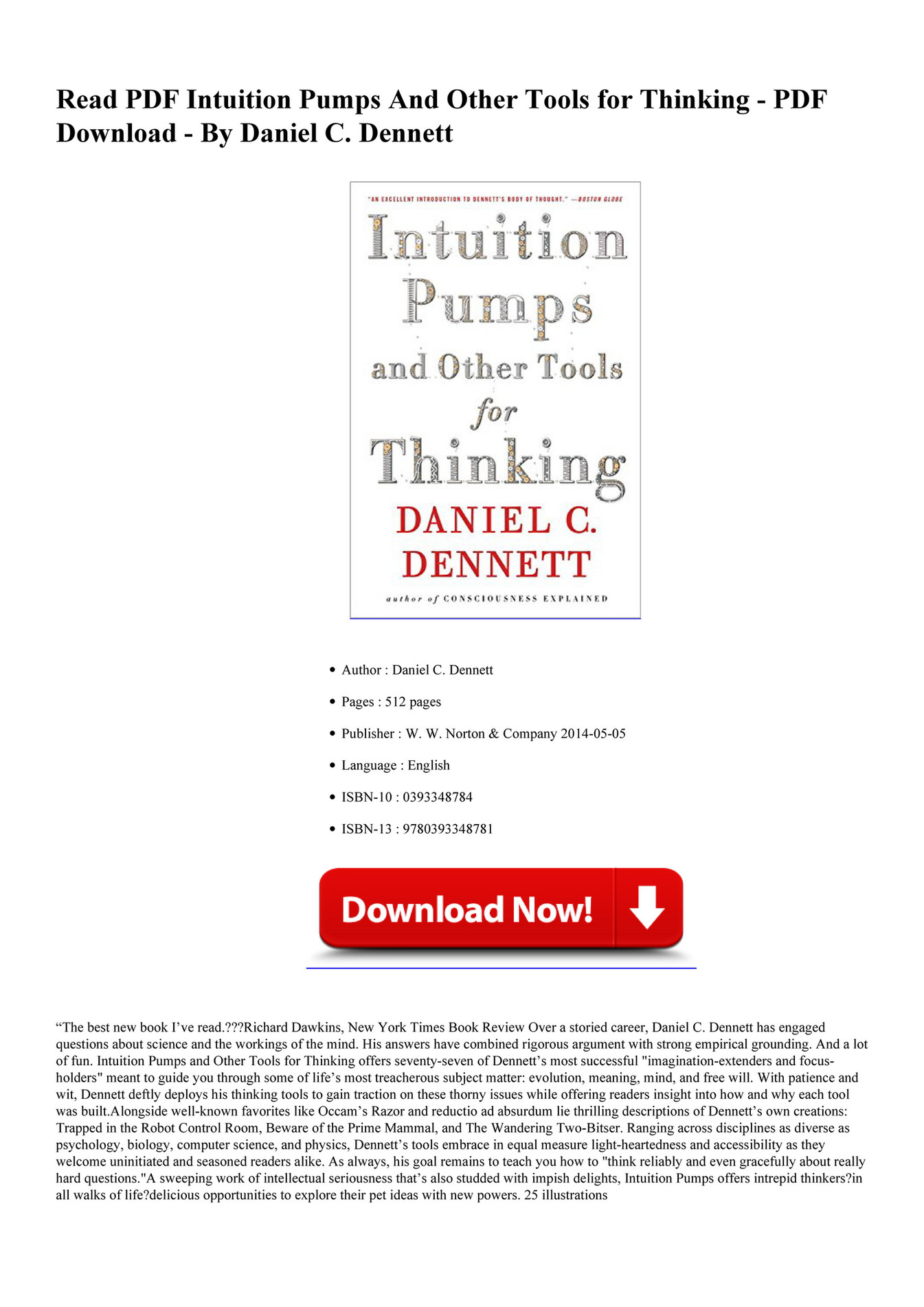 READ ONLINE - Intuition-Pumps-And-Other- - Page 1 - Created with ...