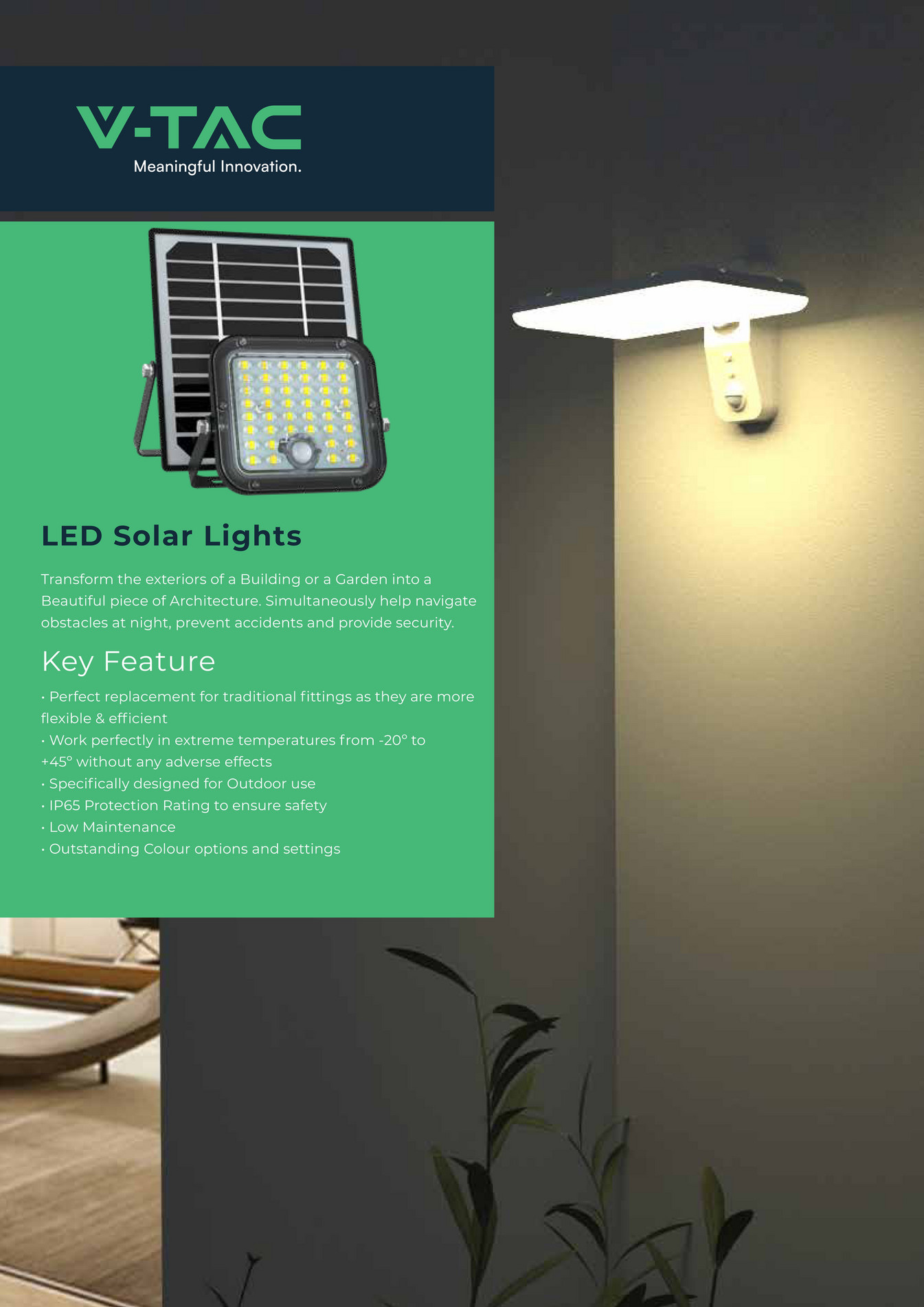 VTAC - LED Solar Lighting - Page 1