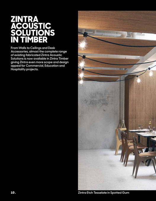 Baresque - Zintra Timber + Sticks Brochure Zintra - Page 10-11 ...