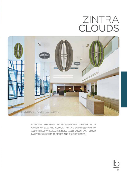 Baresque - ZINTRA Acoustic Solutions Design Essentials - Page 76-77 ...
