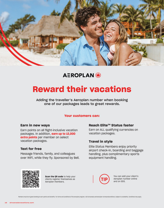 Air Canada Vacations - Air Canada Vacations_Sun_Toolkit_2024-2025 - Page 18-19 - Created with ...