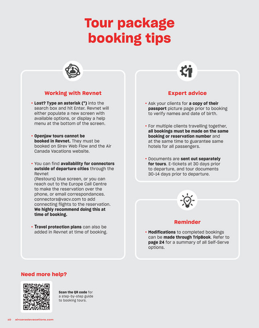 Air Canada Vacations - Air Canada Vacations_Europe_Toolkit_2025 - Page 12-13 - Created with ...