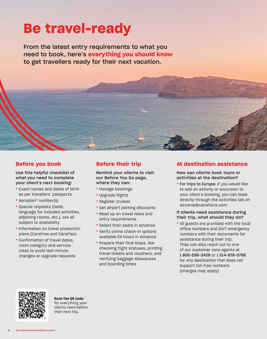 Air Canada Vacations - Air Canada Vacations_Europe_Toolkit_2025 - Page 4-5 - Created with ...