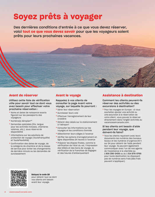 Air Canada Vacations - Vacances Air Canada_Europe_Trousse à outils_2025 - Page 4-5 - Created ...