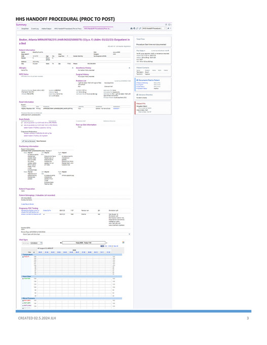 Harris Health System - Epic Tip Sheet Procedural-PeriOp PDF - Page 3 - Created with Publitas.com