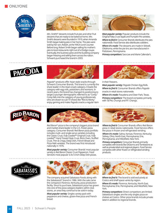 Schwan's Company - Schwan's_People_Fall_2023 - Page 30-31 - Created ...