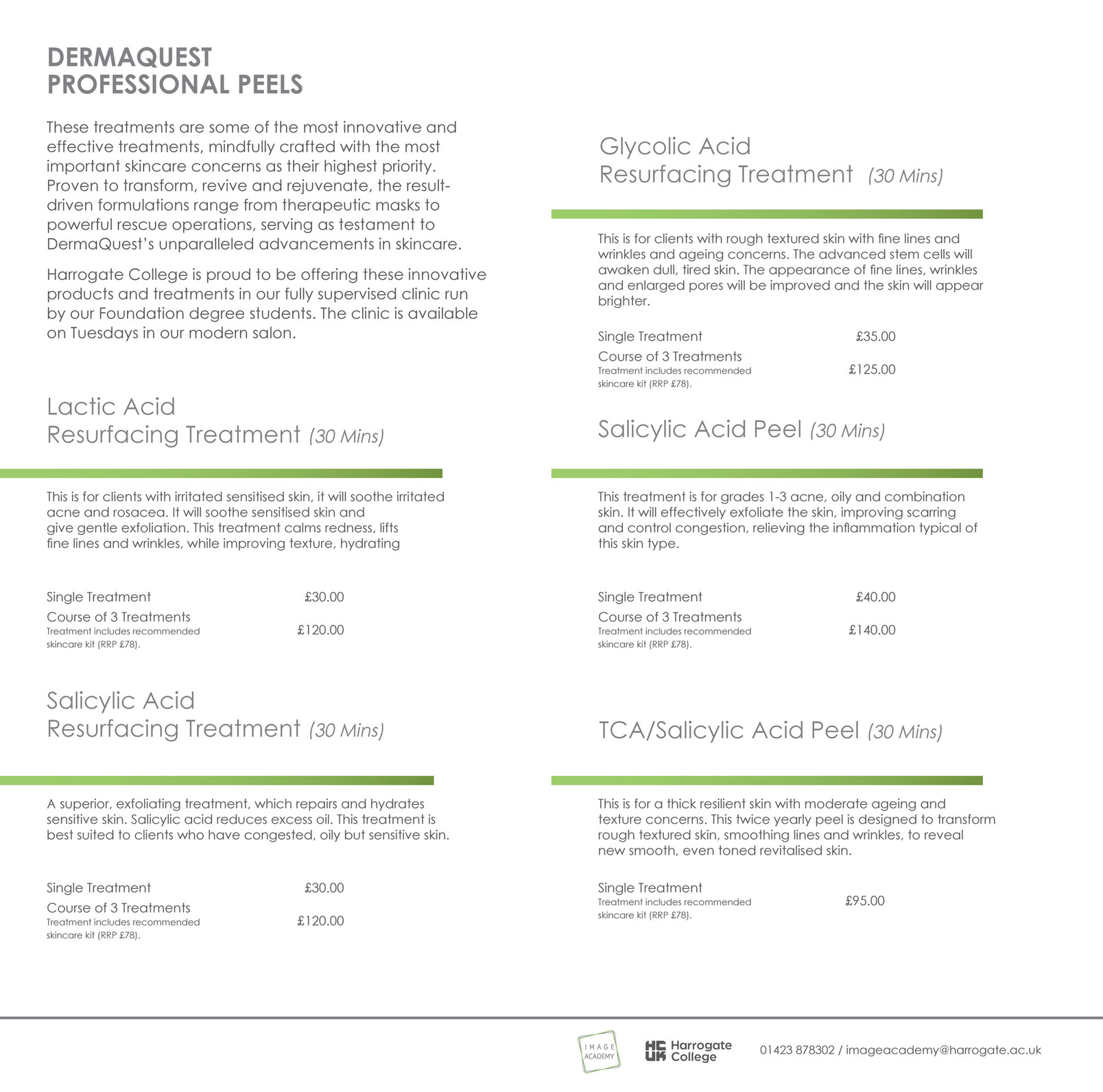 My publications - Advanced Skin Treatments Price List - Page 1 ...