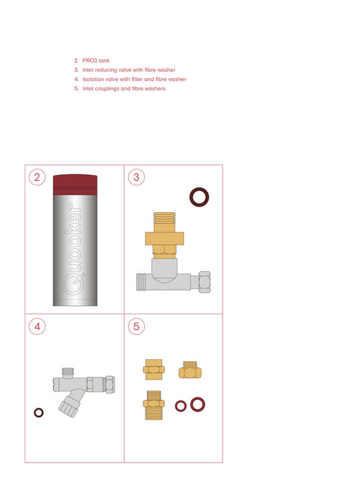 deVOL Kitchens - Quooker Taps Specification & Installation Guide - Page 6-7