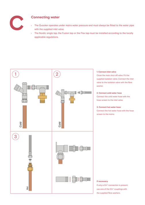 deVOL Kitchens - Quooker Taps Specification & Installation Guide - Page ...