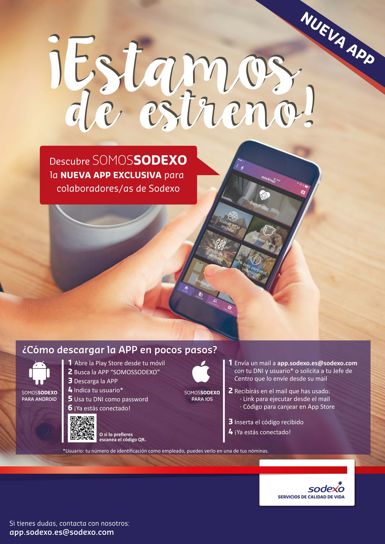 Sodexo - Póster centros Sodexo APP - Página 1 - Created with Publitas.com