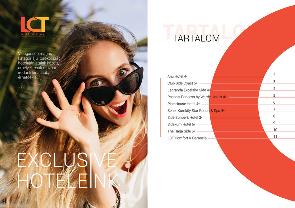LAST CALL TRAVEL LTD. - LCT Exclusive katalógus 2024 - Page 1 - Created ...