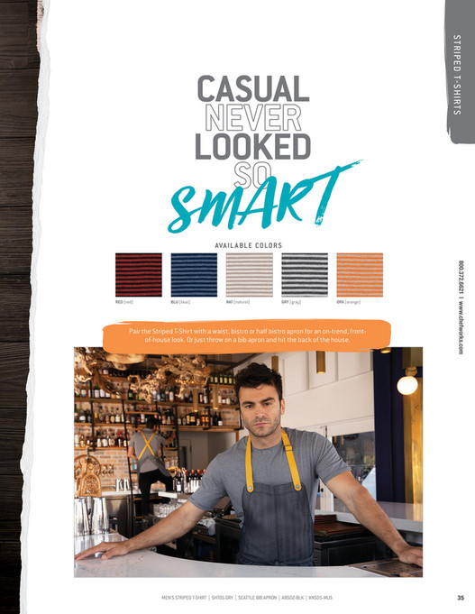 Chef Works - Chef Works Urban Catalog 2020 - Page 34-35