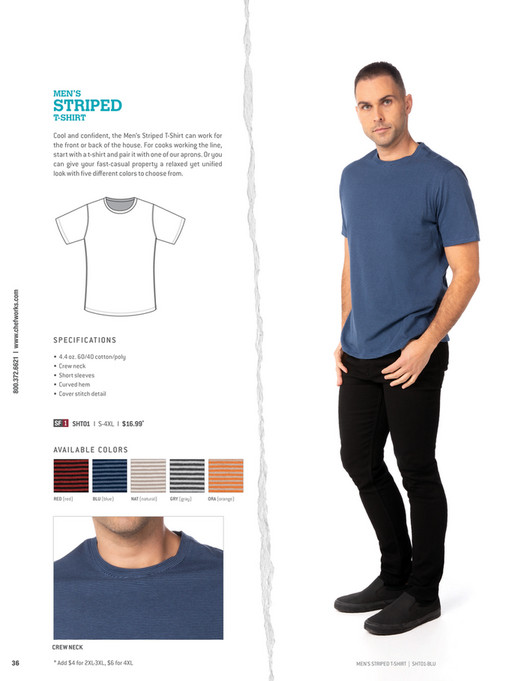 Chef Works - Chef Works Urban Catalog 2020 - Page 36-37