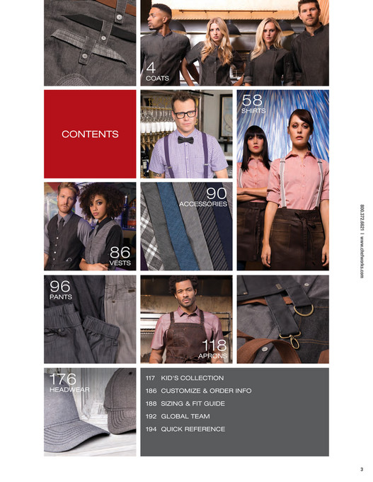 Chef Works Catalog - Page 2-3