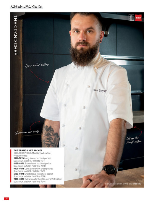 Chef Works - BRAGARD UK CATALOGUE 2022 - Page 10-11
