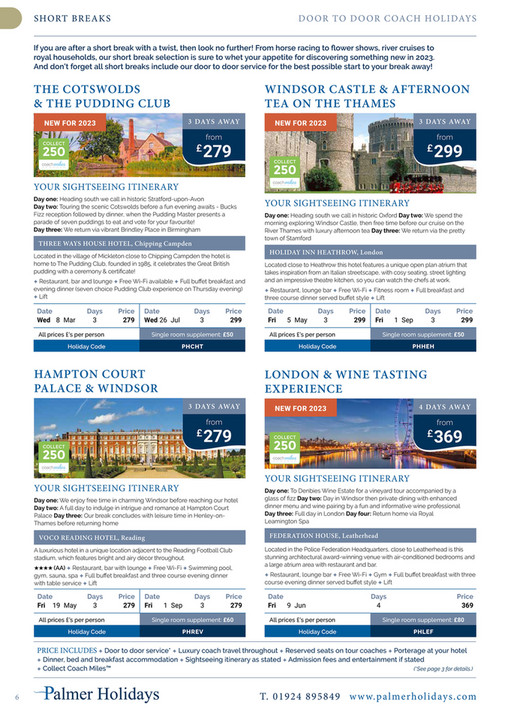 The UK Holiday Group - Palmer 2023 Brochure low res - Page 6-7 - Created with Publitas.com