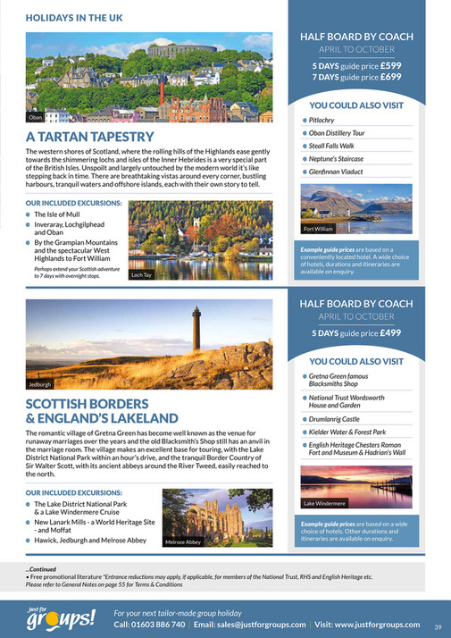 The UK Holiday Group - JFG 2023 Directory low res July 2023 - Page 38-39 - Created with Publitas.com