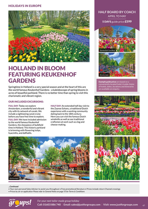 The UK Holiday Group - JFG 2023 Directory low res July 2023 - Page 46-47 - Created with Publitas.com