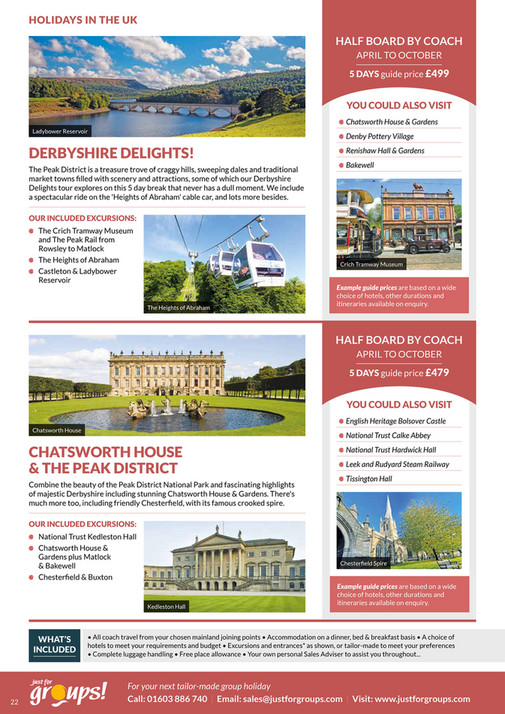 The UK Holiday Group - JFG 2023 Directory low res July 2023 - Page 22-23 - Created with Publitas.com