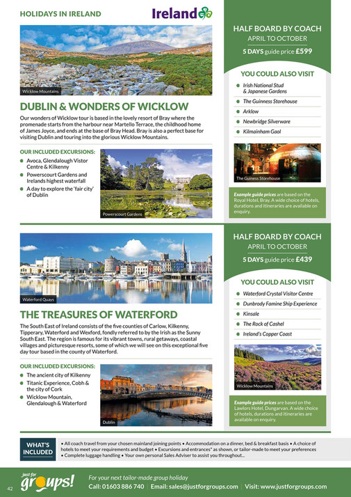 The UK Holiday Group - JFG 2023 Directory low res July 2023 - Page 42-43 - Created with Publitas.com