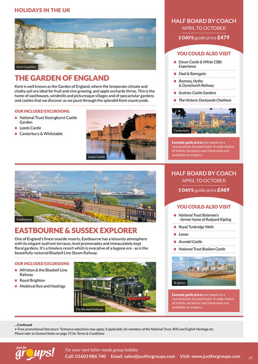 The UK Holiday Group - JFG 2023 Directory low res July 2023 - Page 28-29 - Created with Publitas.com